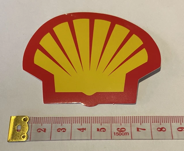 SHELL OILS FUEL Race Helmet Van Toolbox Decal Sticker Logo Transfer ...