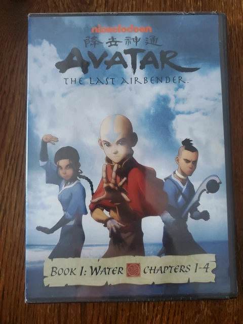 NICKELODEON AVATAR THE Last Airbender Book 1 Water Chap 1-4 dvd NEUF ...