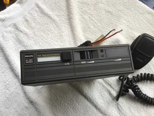 PHILIPS M290 RADIO Transmitter Receiver AM VHF. With Hand Mic. £99.52 ...