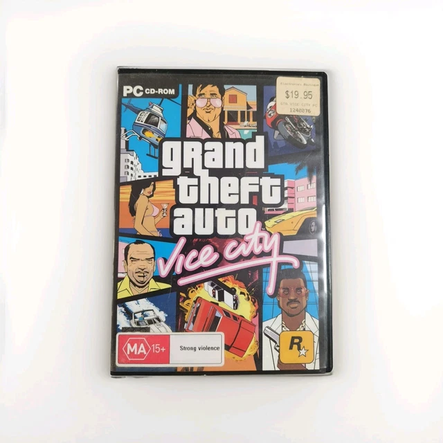GTA GRAND THEFT Auto: Vice City (PC 2003, 2 Disc Set) Free Postage $29. ...