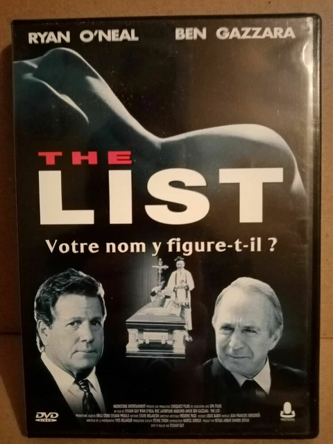 THE LIST (RYAN o'Neal Ben Gazzara)/ | DVD £2.69 - PicClick UK