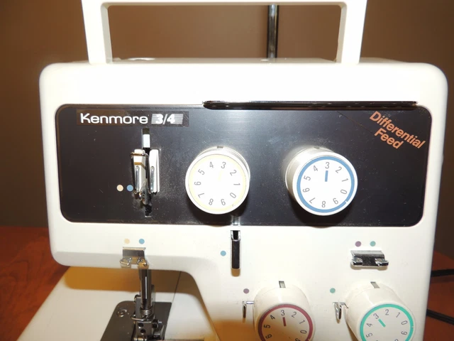 KENMORE OVERLOCK 3/4D Serger- Differential Feed - Model 385. 1574192 ...