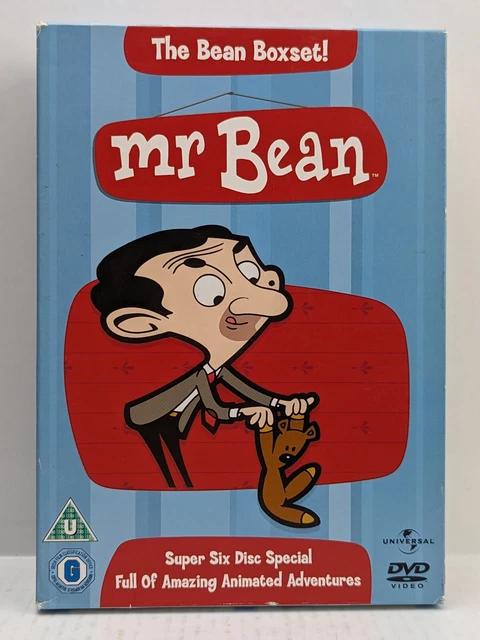 MR BEAN BOX Set The Animated Series DVD Region 2,4,5 PAL PreOwned Rowan ...