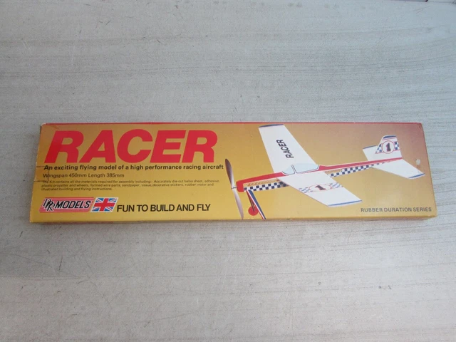 VINTAGE DPR MODELS Racer Rubber Powered Flying Model £10.00 - PicClick UK