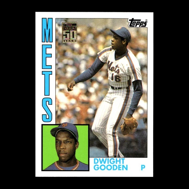DWIGHT GOODEN 2001 Topps 50th Anniversary New York Mets #42T R326I 33 ...