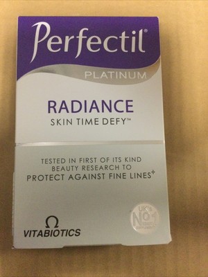 VITABIOTICS PERFECTIL PLATINUM Radiance Skin Time Defy 60 Tablets £14. ...