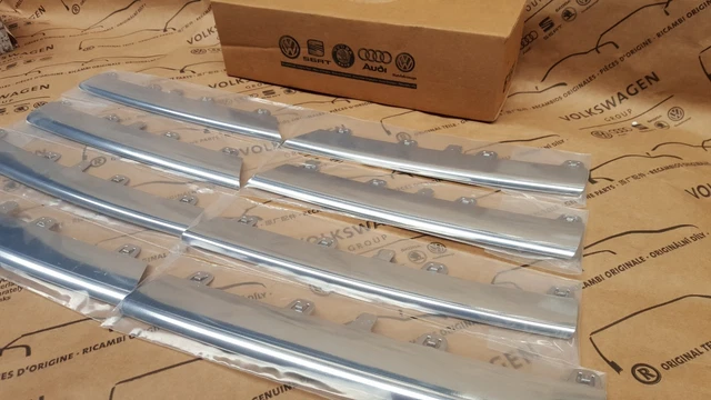 ORIGINAL VW GOLF Jetta radiator grille repair kit chrome 1KM898653 £68. ...