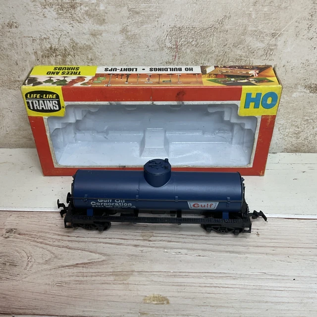 LIFE-LIKE TRAINS #231 Tank Car , HO Scale, Vintage Model, Boxed £13.99 ...