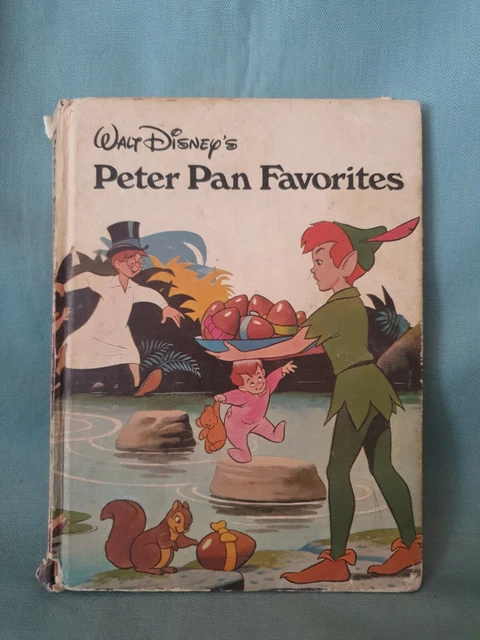 RARE WALT DISNEY'S Peter Pan Favorites 1988 Grolier Enterprises ...