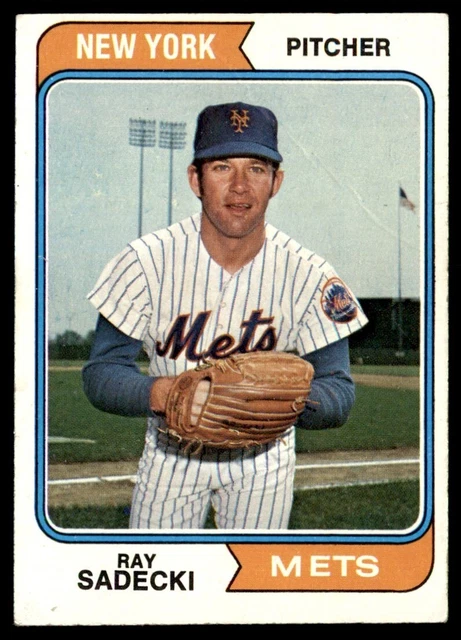 1974 TOPPS RAY Sadecki Mets de New York #216 EUR 3,35 - PicClick FR