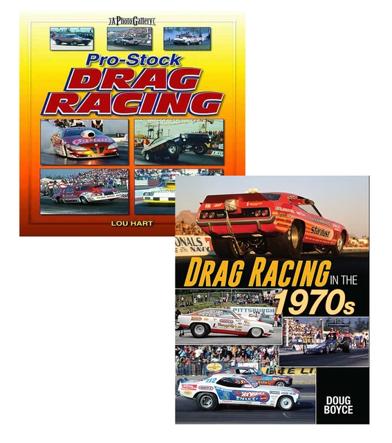 DRAG RACING IN the 1970s Pro Stock Drag Racing 2 Book Set $77.35 ...
