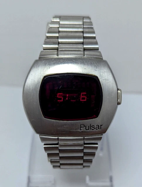 VINTAGE PULSAR LED JAMES BOND REF. 38846 MEN 70s £642.64 - PicClick UK
