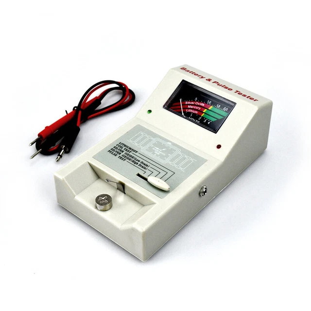 QUARTZ WATCH ANALYZER Battery Pulse Coil Tester Watchmaker Repair Tools ...