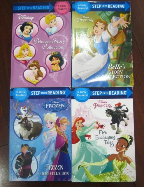 DISNEY STEP INTO READING ENCHANTED TALES Frozen Princess STORY Collection Books £19.68 - PicClick UK