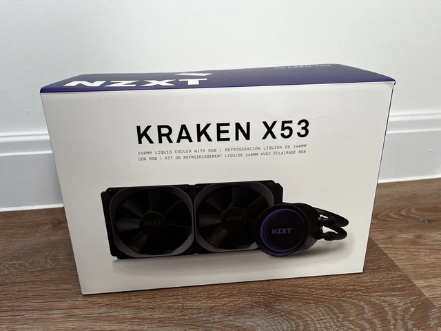 NZXT KRAKEN X53 All-in-One RGB Liquid CPU Cooler - 240mm £44.00 ...