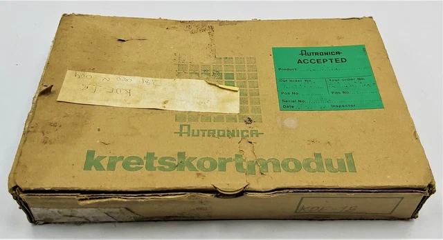 AUTRONICA KRETSKORT MODUL Type KDE-1B Interface PCB Carte De Circuit ...