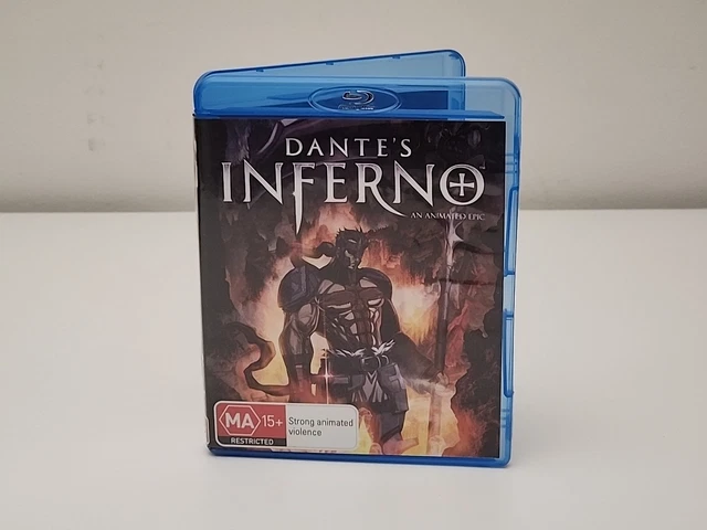 DANTE'S INFERNO AN Animated Epic Blu-ray Region B Australian Release ...