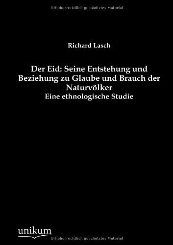 LE SERMENT : sa naissance et sa relation avec Glau. Lasch Paperback