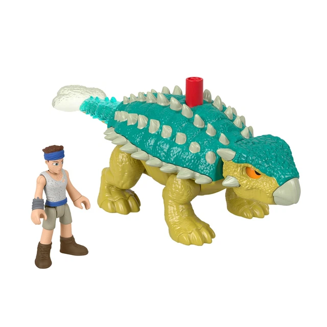 FISHER-PRICE IMAGINEXT JURASSIC World Dinosaur Toy Bumpy & Ben Figure ...