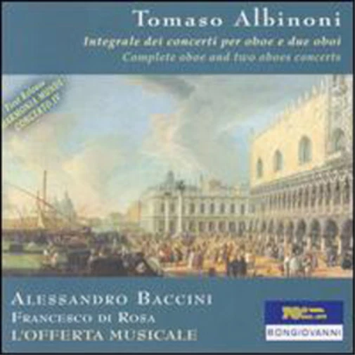 TOMASO ALBINONI COMPLETE Oboe and 2 Oboes Concertos (CD) Album EUR 30 ...