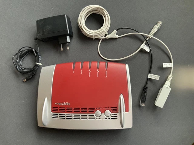 AVM FRITZ!BOX 7490 VDSL DSL Modem ISDN 4-Port Gigabit WLAN Router EUR ...