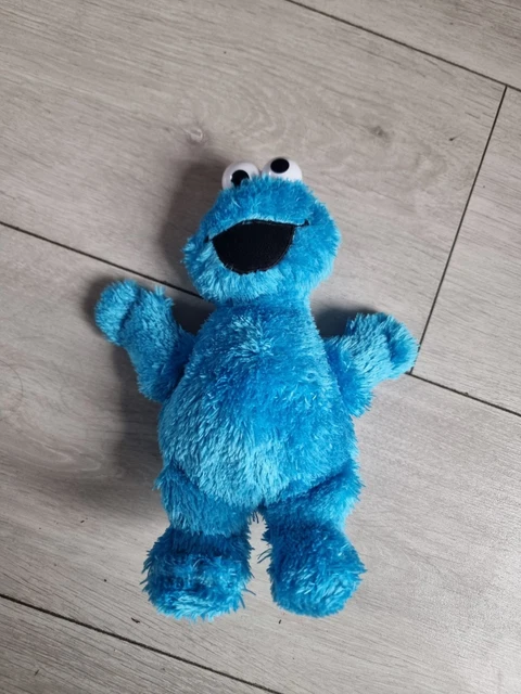 HASBRO SESAME STREET Small Cookie Monster 22cm Soft Plush Toy £6.50 ...