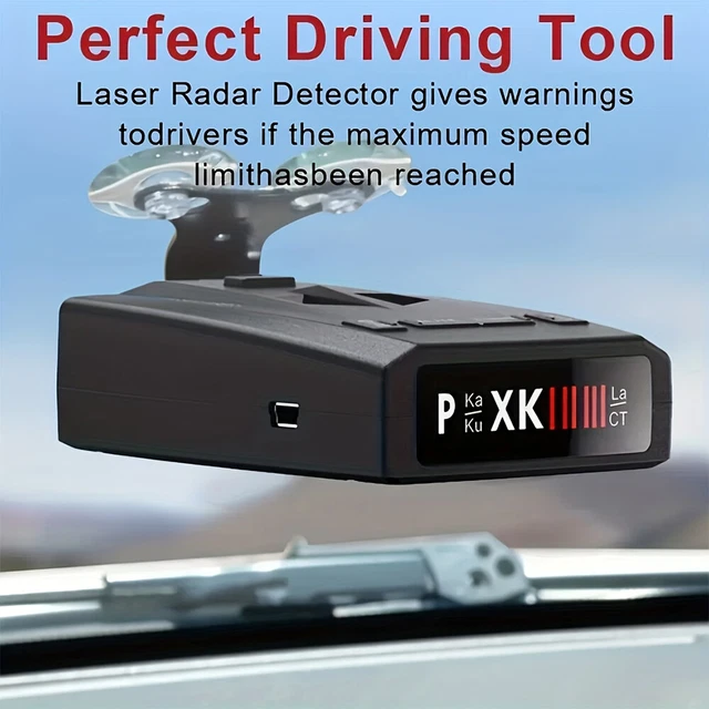 BEST LASER & Camera Radar Detector Cop Cars Police Scanner Real Kit 360 ...