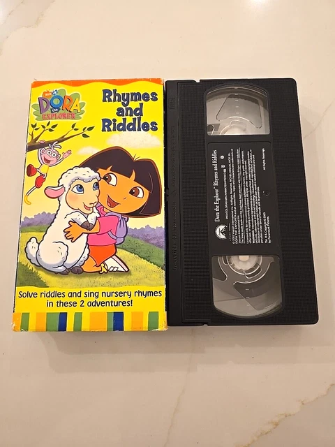 DORA THE EXPLORER - Rhymes and Riddles VHS 2003 Nick Jr. Nickelodeon ...