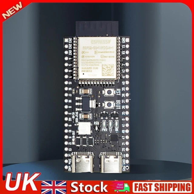 ESP32/ ESP32-S3/ESP32-C3 DEVELOPMENT Board Dual Type-C ESP32 Development Board £8.62 - PicClick UK