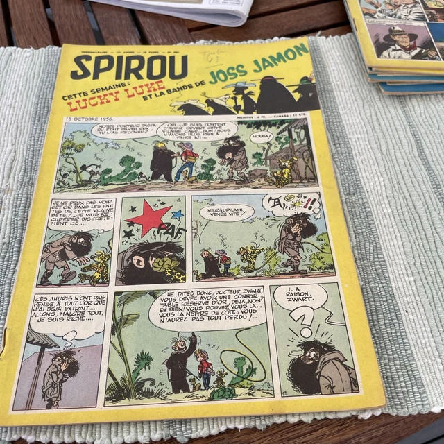 TIM UND STRUPPI Spirou 966 1956 Buck Danny Lucky Luke Jeff Jordan EUR 3 ...