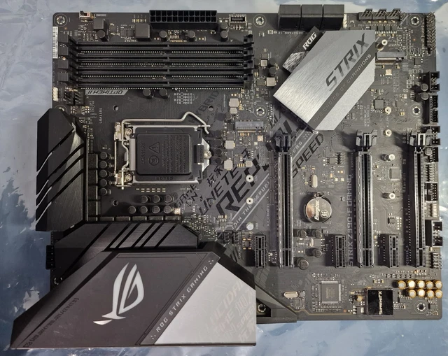 ASUS Z390 STRIX PC motherboard Gaming F ROG LGA 1151 ATX RGB 8th & 9th ...