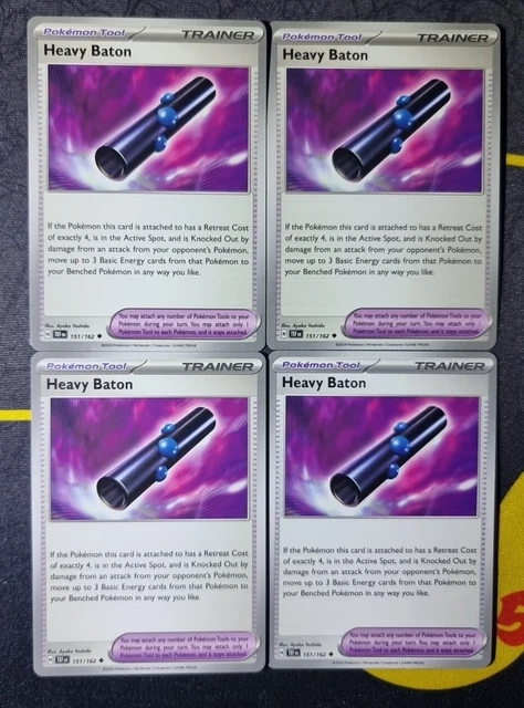 POKEMON CARD HEAVY Baton - 151/162 - Temporal Forces - Trainer Playset ...