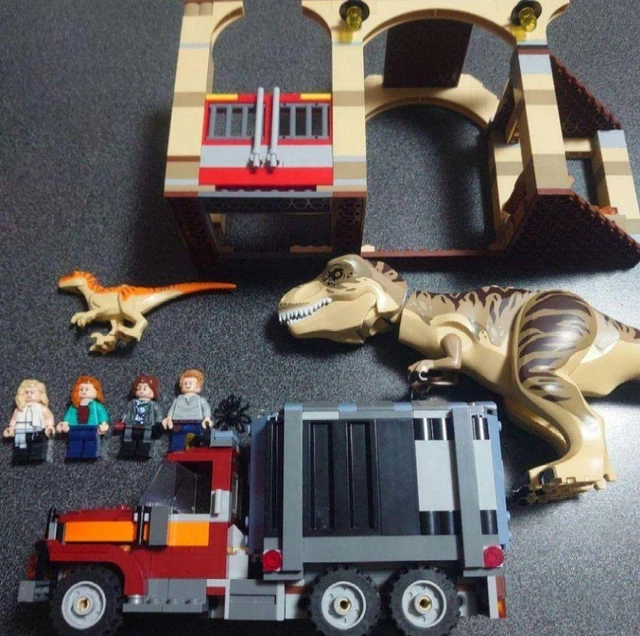 JURASSIC WORLD THE Great Escape of T-Rex and Atrocillapur 76948 Lego No ...