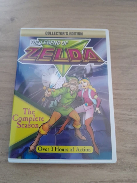 THE LEGEND OF Zelda: Complete Season DVD Region 1 Very Good Condition ...