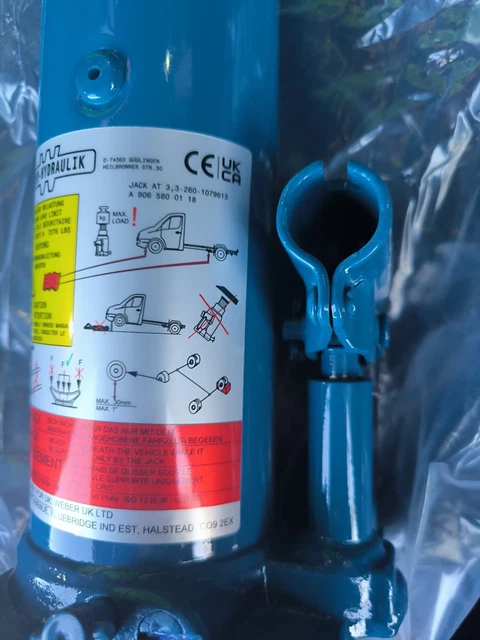 ORIGINAL MERCEDES SPRINTER W906 Wagenheber Hydraulisch Satz A9045800018 ...