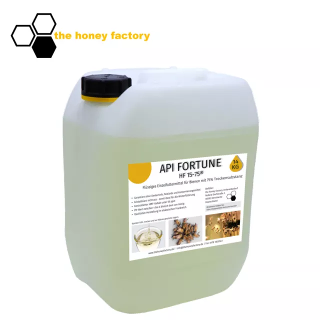Nourriture Pour Abeilles 14 Kg Bidon Sirop Api Fortune Sirop Alimentaire Sirop Dabeille Liquide
