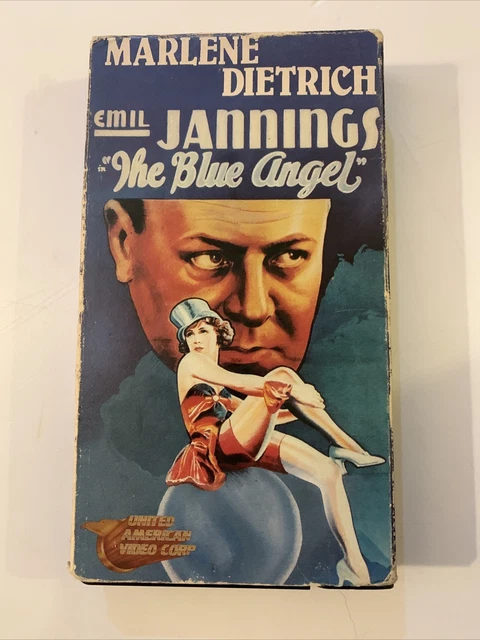THE BLUE ANGEL - Marlene Dietrich - vhs video tape US Card Sleeve ...