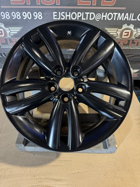 1 X MINI F55 F56 F57 17" JCW Black Track Spoke 562 Alloy Wheel Rim 7J ...