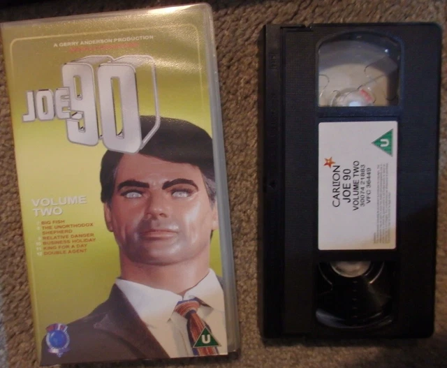 JOE 90 VOLUME 2 . VHS video tape Gerry Anderson TV series - 6 episodes ...