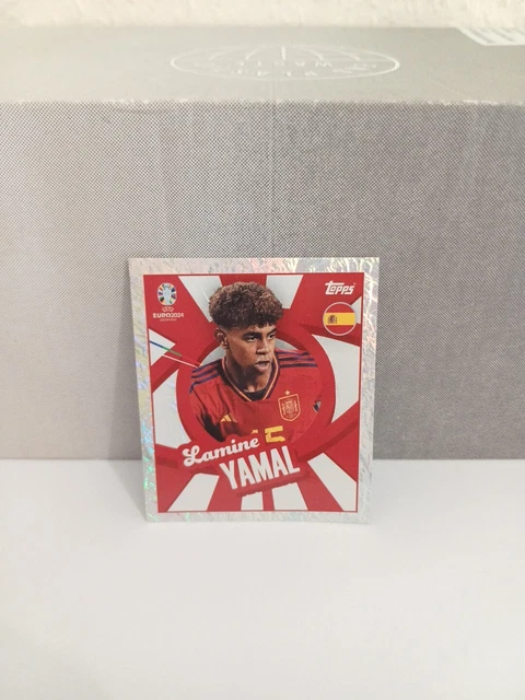 TOPPS UEFA EURO 2024 Sticker - JAMAL MUSIALA - GER - PTW - EURO BORDER ...