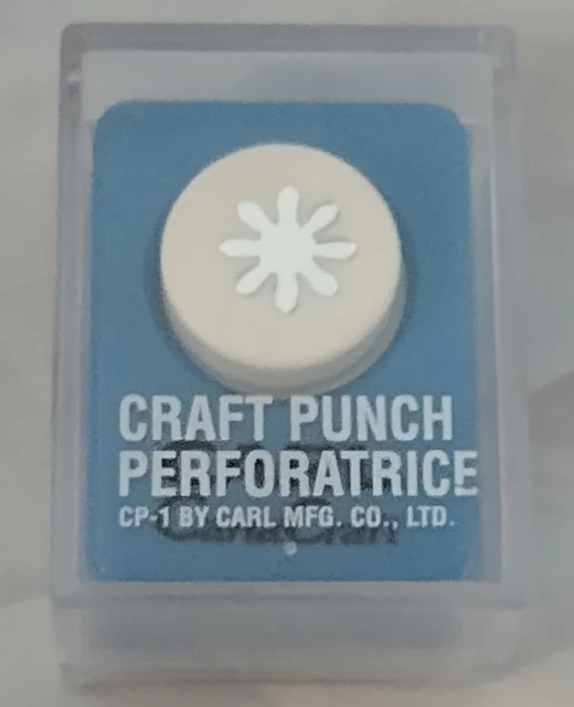 CARL CARLA CRAFT, Craft Punch Perforatrice CP-1 By Carl - Daisy-S £8.00 ...