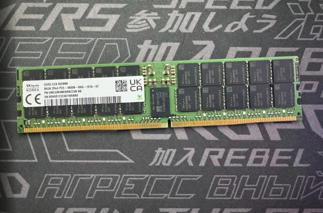 HMCGM4MEBQB233N SK HYNIX 96GB PC5-4800B DDR5-4800MHz 2Rx4 EC4 ECC RDIMM ...