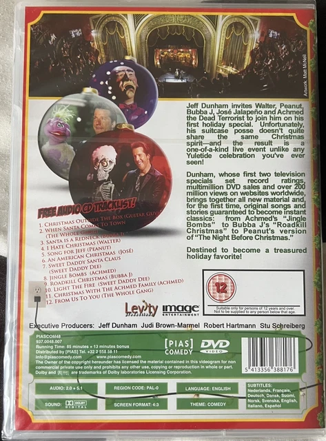 JEFF DUNHAM DVD Christmas Special Oop Rare Comedy Ventriloquist Puppets ...