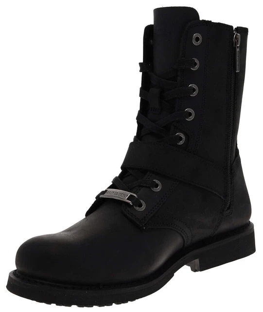HARLEY DAVIDSON RANGER Herren Biker Boots Schwarz D95264 - Gr. 42 wie ...