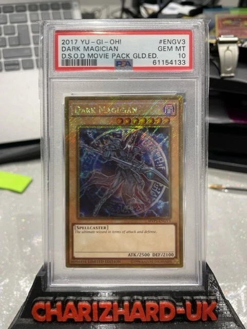 DARK MAGICIAN MVP1-ENGV3 2017 DSOD Movie Pack Gold Edition PSA 10 ...