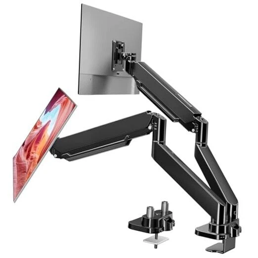SOPORTE DE MONITOR dual para pantallas ultraanchas de 40 pulgadas de ...