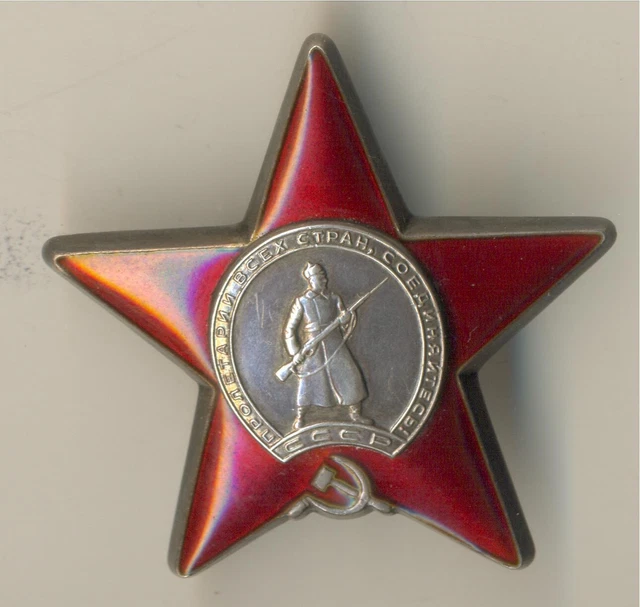 SOVIET MEDAL ORDER Banner badge the Red Star Navy (#1183) £144.80 ...