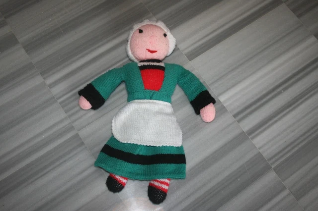 RARE POUPÉE DE Chiffon Bécassine en Laine 50 cm Fait Main Ancienne Vintage EUR 30,50 - PicClick FR