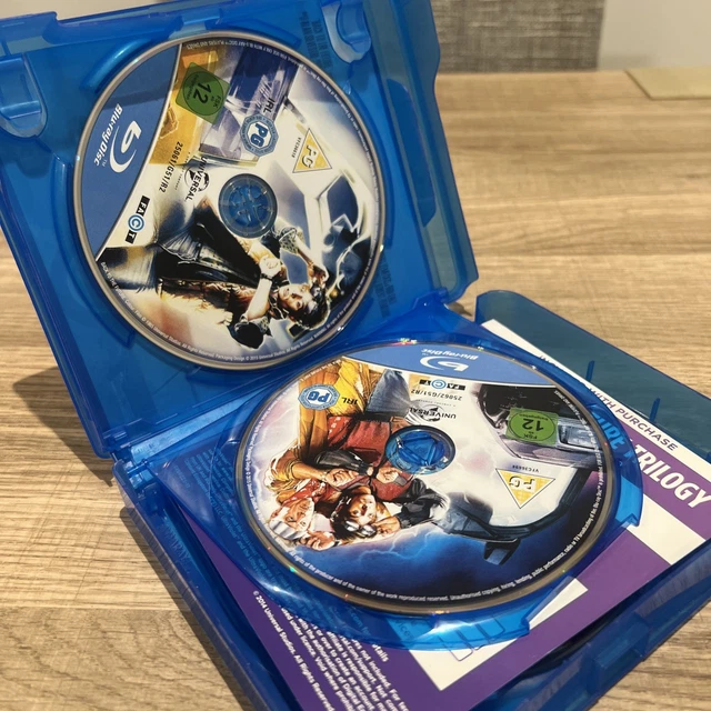 BACK TO THE Future 30Th Anniversary Trilogy Blu Ray - 4 Discs - With ...