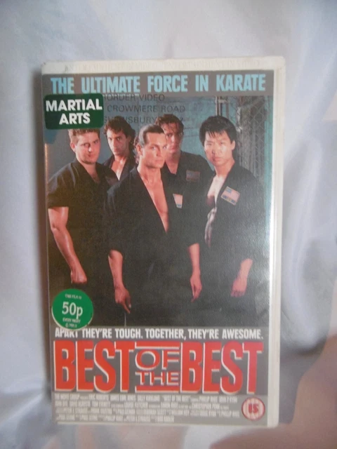 RARE BIG BOX Ex-Rental 1st Release UK VHS BEST OF THE BEST (1989 ...